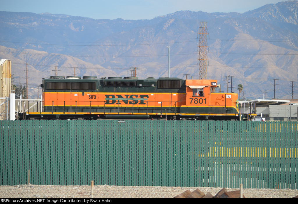 SIFX 7801 still carrying its BN number